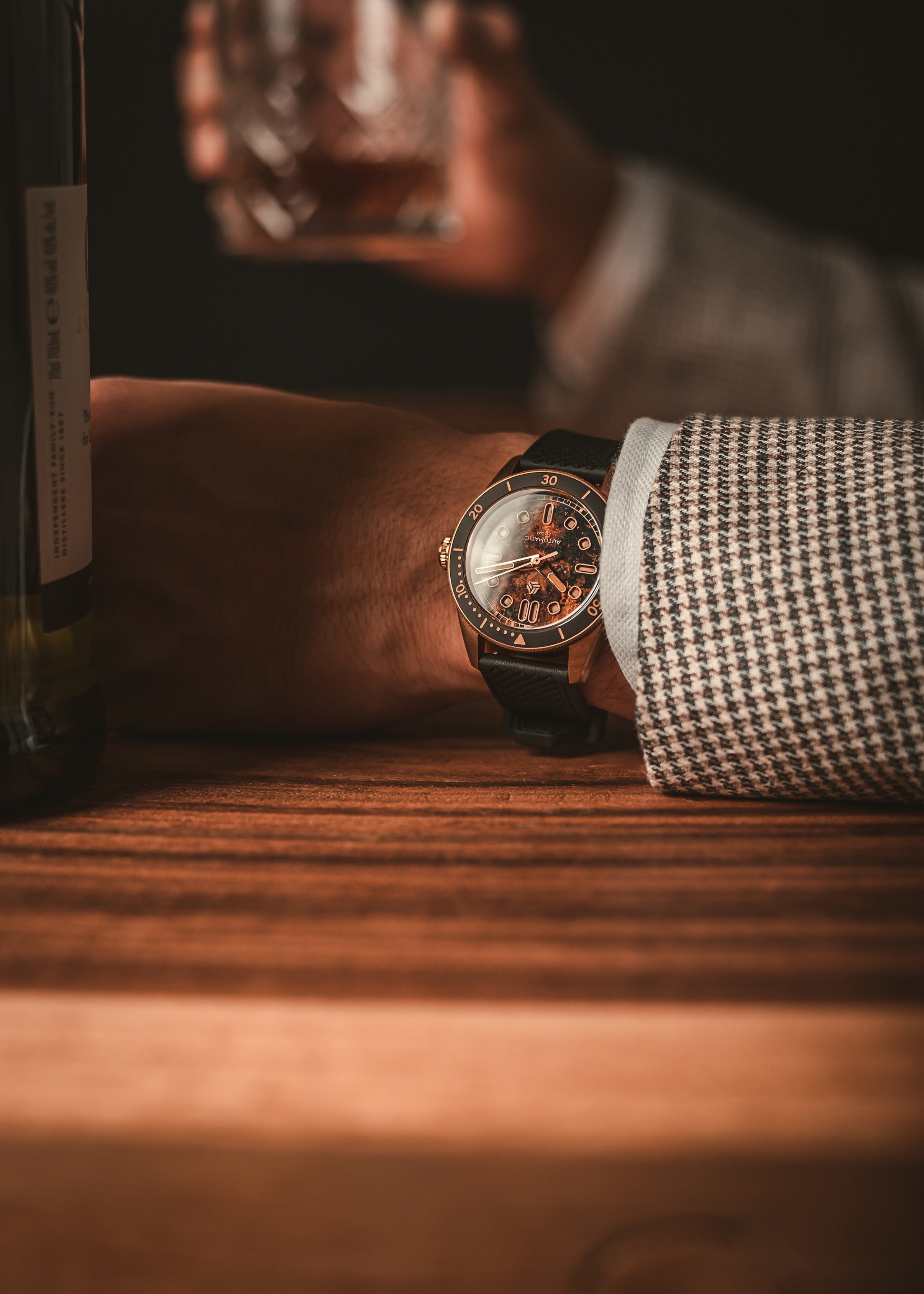 Salvage Bronze - Blue Cave – Selten Watch Company